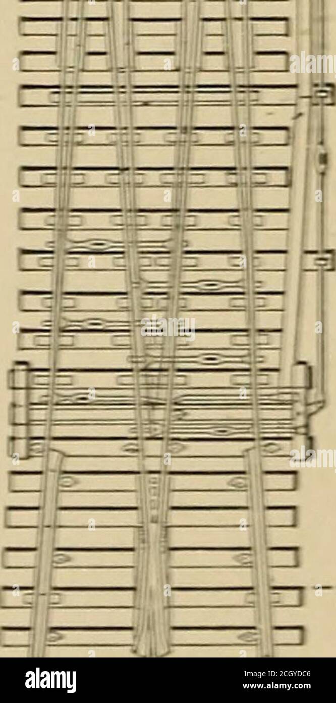 Points and crossovers hi-res stock photography and images - Alamy