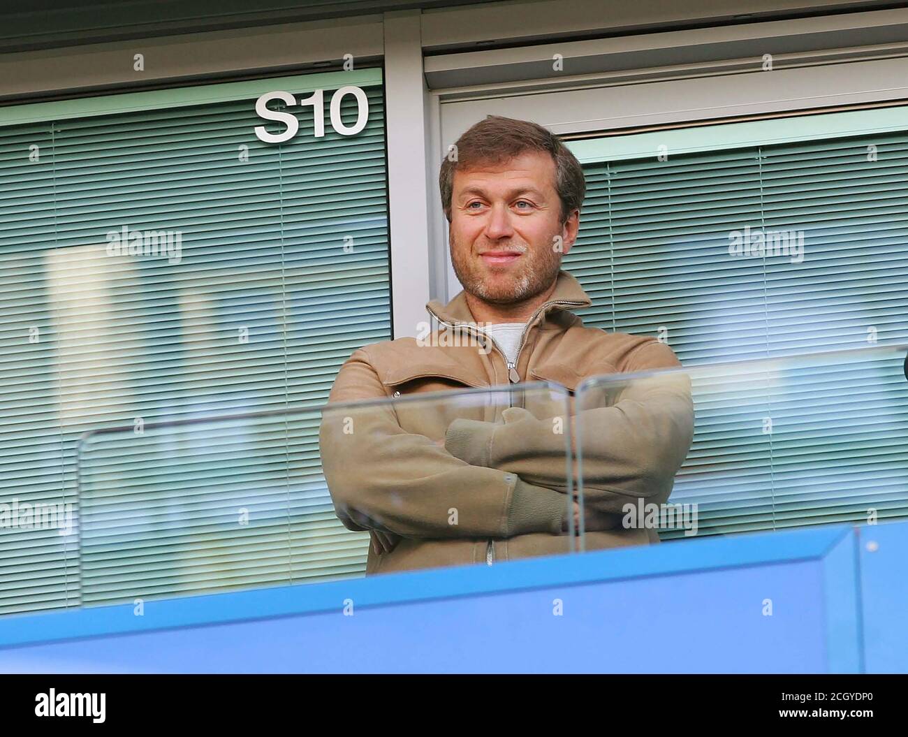Roman Abramovich Chelsea v Portsmouth football match, Stamford bridge ...