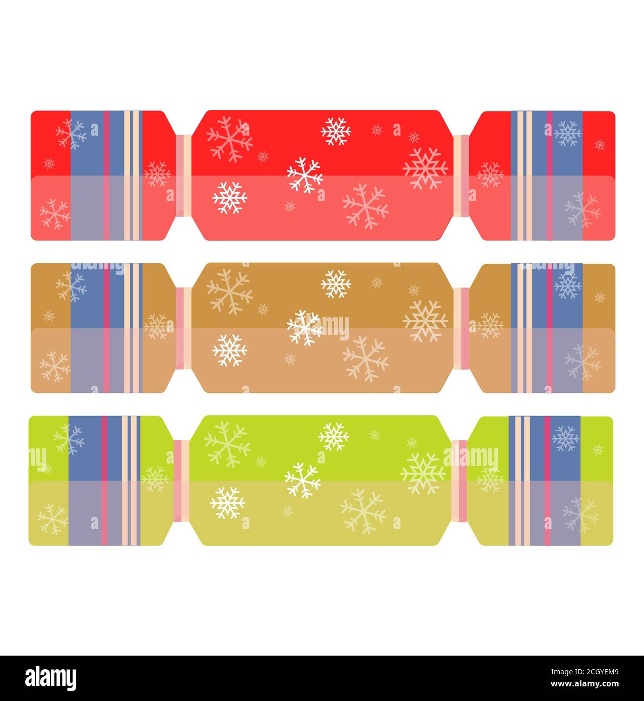 Xmas cracker cartoon Cut Out Stock Images & Pictures - Alamy