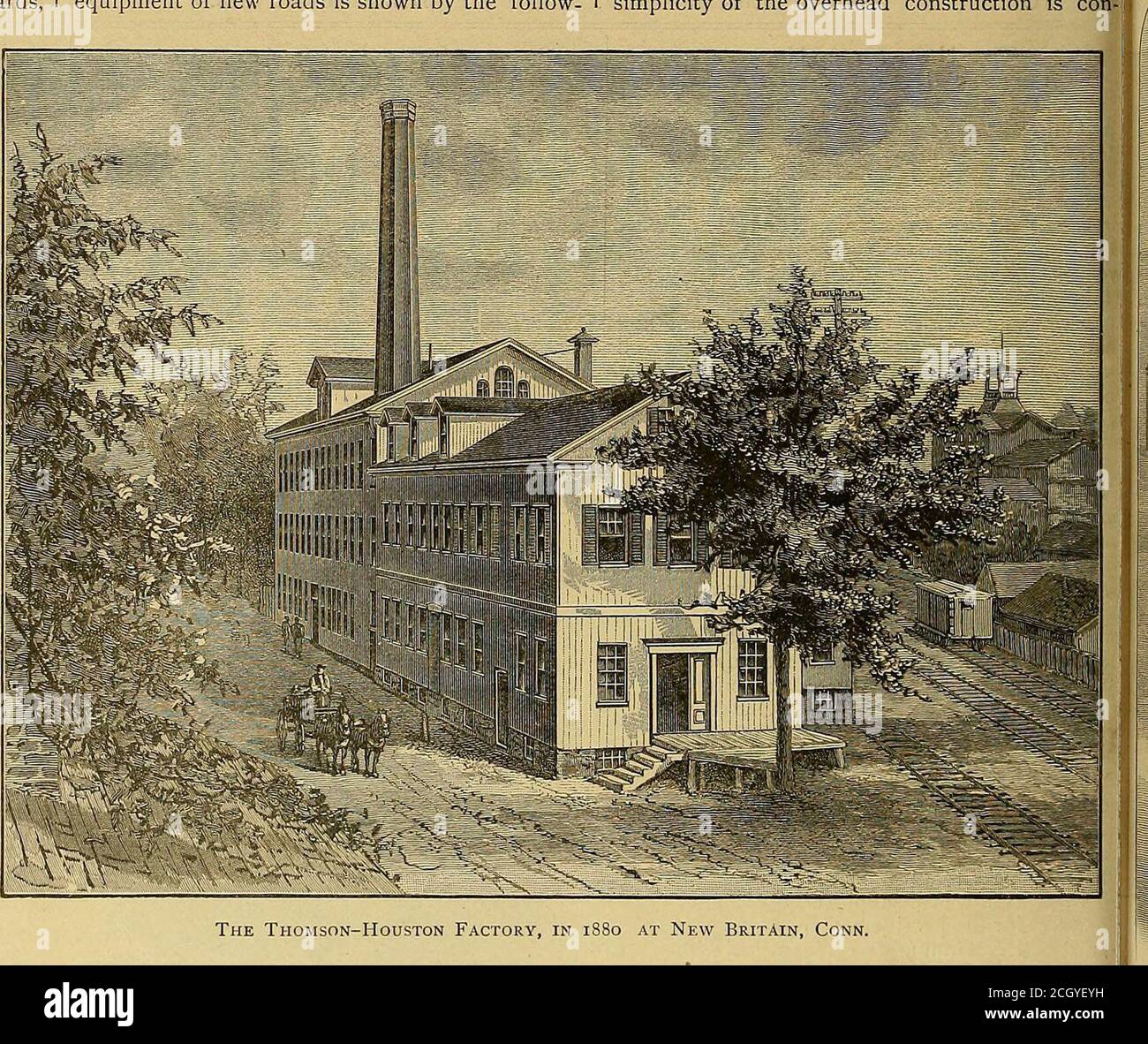 Thomson houston electric company hi-res stock photography and images ...