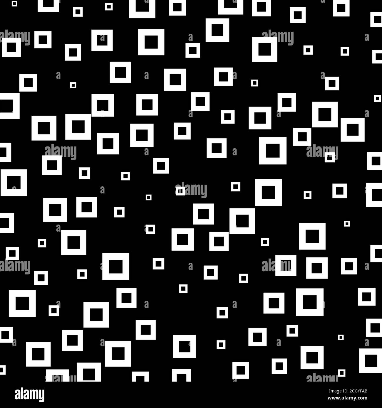 Circular and polygonal shapes stranded in space Stock Photo - Alamy