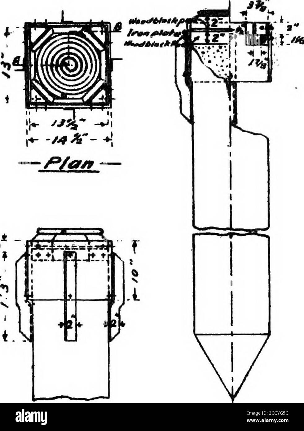 . The Chinese railway system . Elevation— —Section A. B. Fig. II. To ...