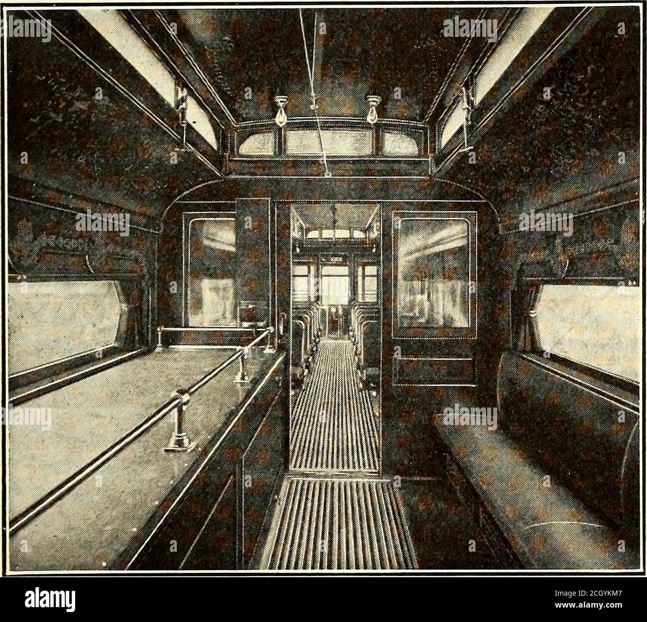 . Electric railway journal . t the bolsters to posts which are ...