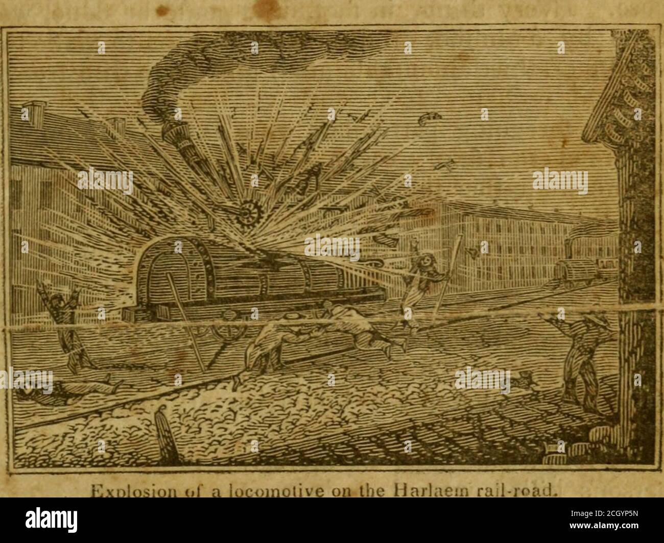 Steamboat explosion hi-res stock photography and images - Alamy