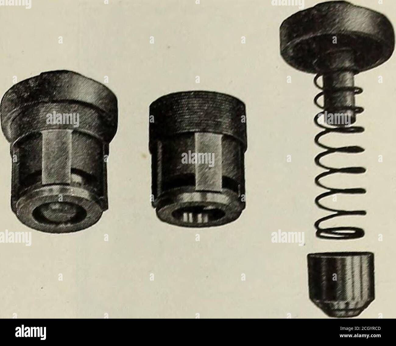 . Railway master mechanic [microform] . Air Discharge Valve. Parts of ...