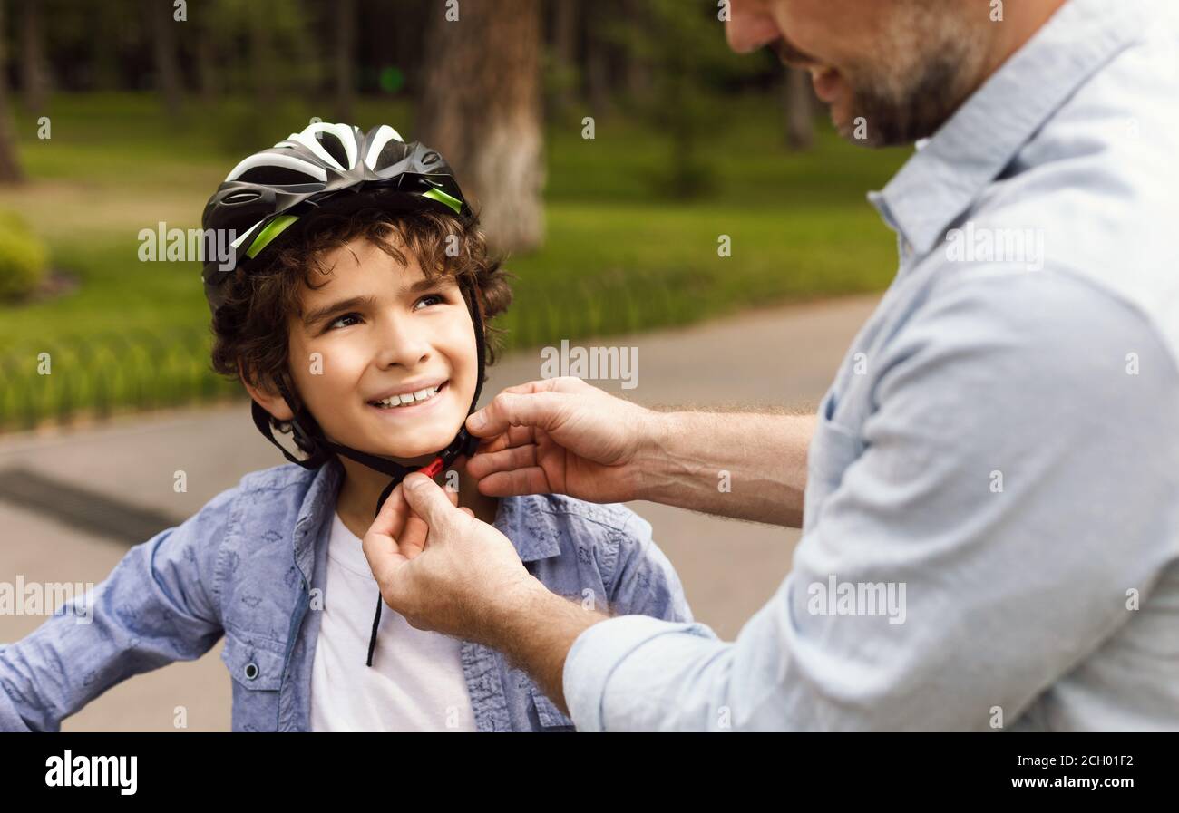Son helmet hi-res stock photography and images - Alamy