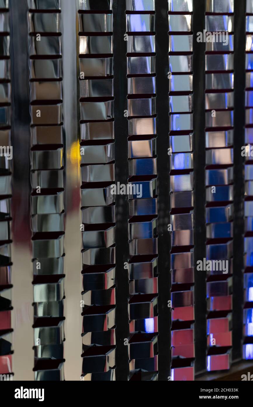 Abstract metallic silver geometric background Stock Photo - Alamy