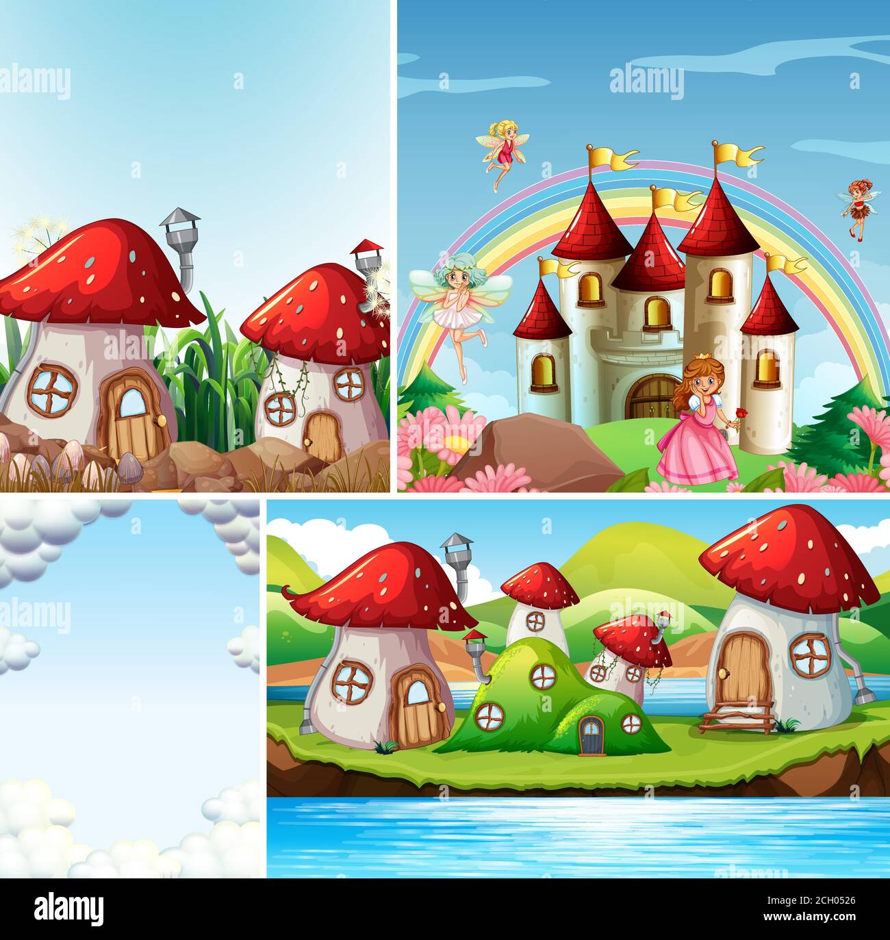 Fantasy World Drawing