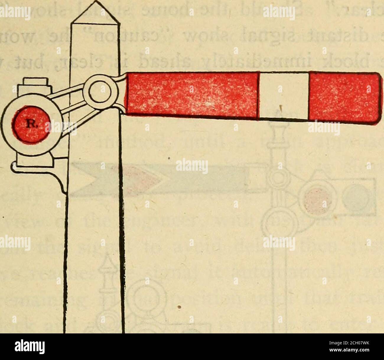 . Operation of trains and station work and telegraphy . PIG. 117B. THE ...
