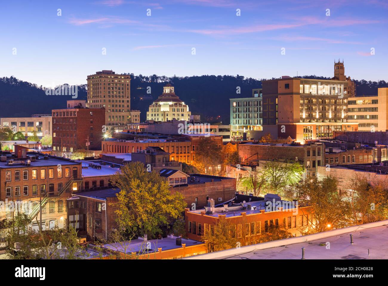 Skyline asheville nc city hi-res stock photography and images - Alamy
