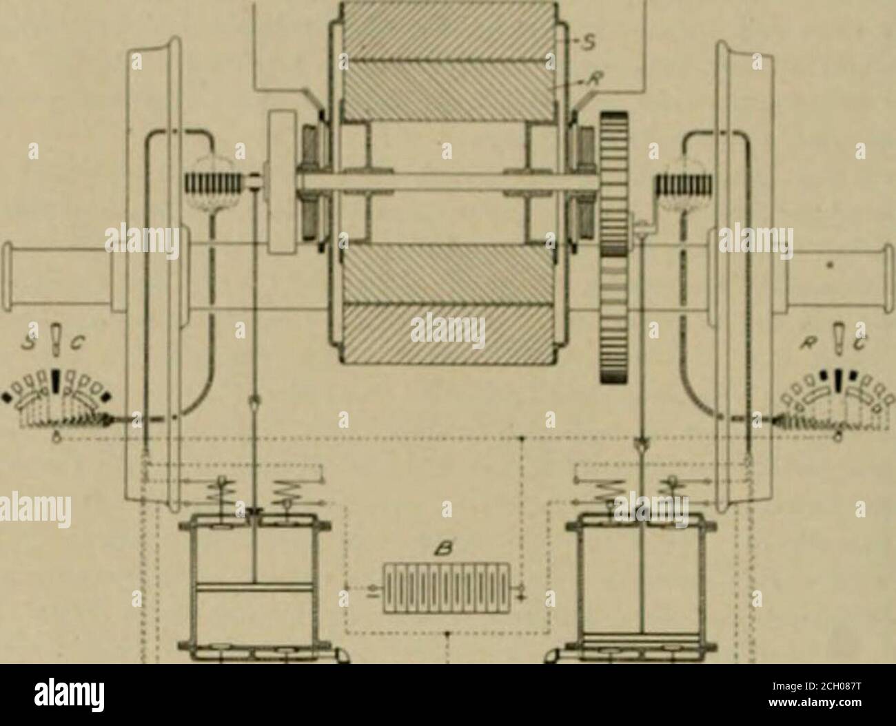 Westinghouse alternating current motor hi-res stock photography and ...
