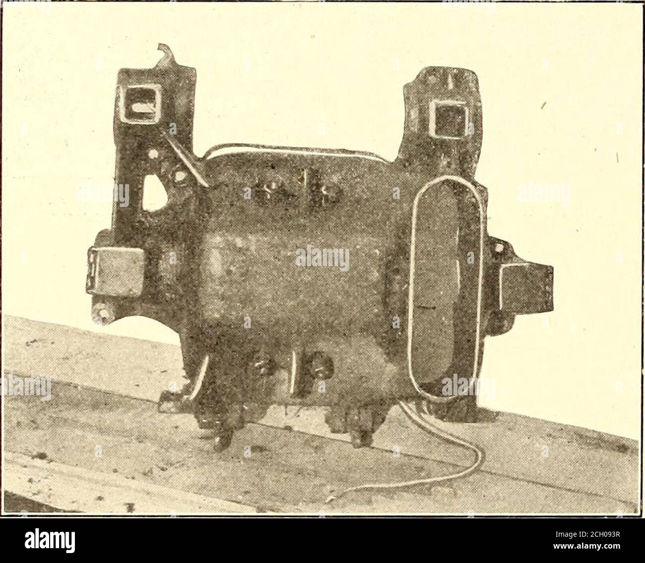 . The Street railway journal . FIG. 1.—MOTOR FRAME WITH BROKEN LUG. FIG ...