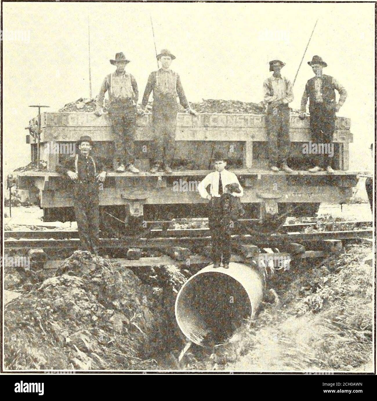 . Electric railway journal . Corrugated Iron Culvert Pipe, 36 in. in ...