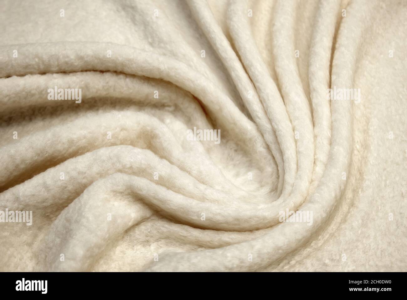 Dirty white warm jersey fur texture background Stock Photo - Alamy
