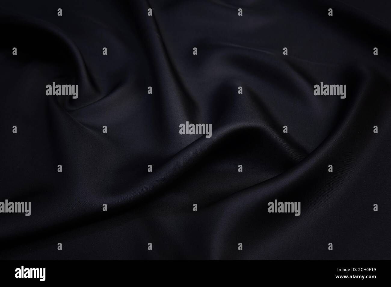 Black fabric silk texture for background Stock Photo - Alamy