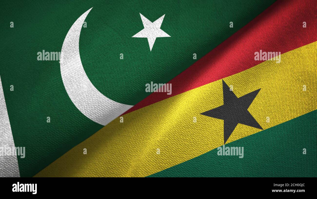 Pakistan ghana flag hi-res stock photography and images - Alamy