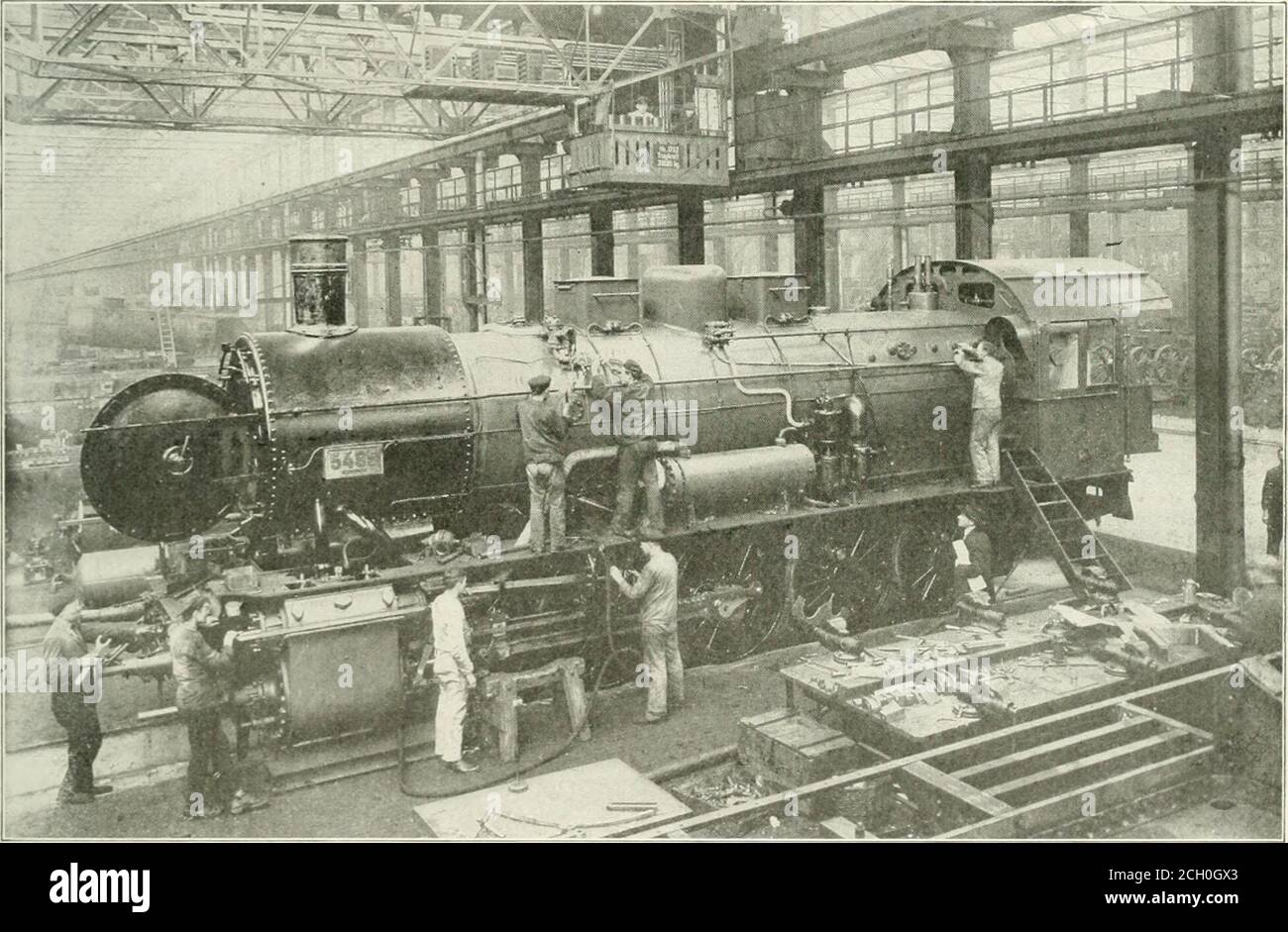 . Railway mechanical engineer . m[iroved design. New German Locomotives ...