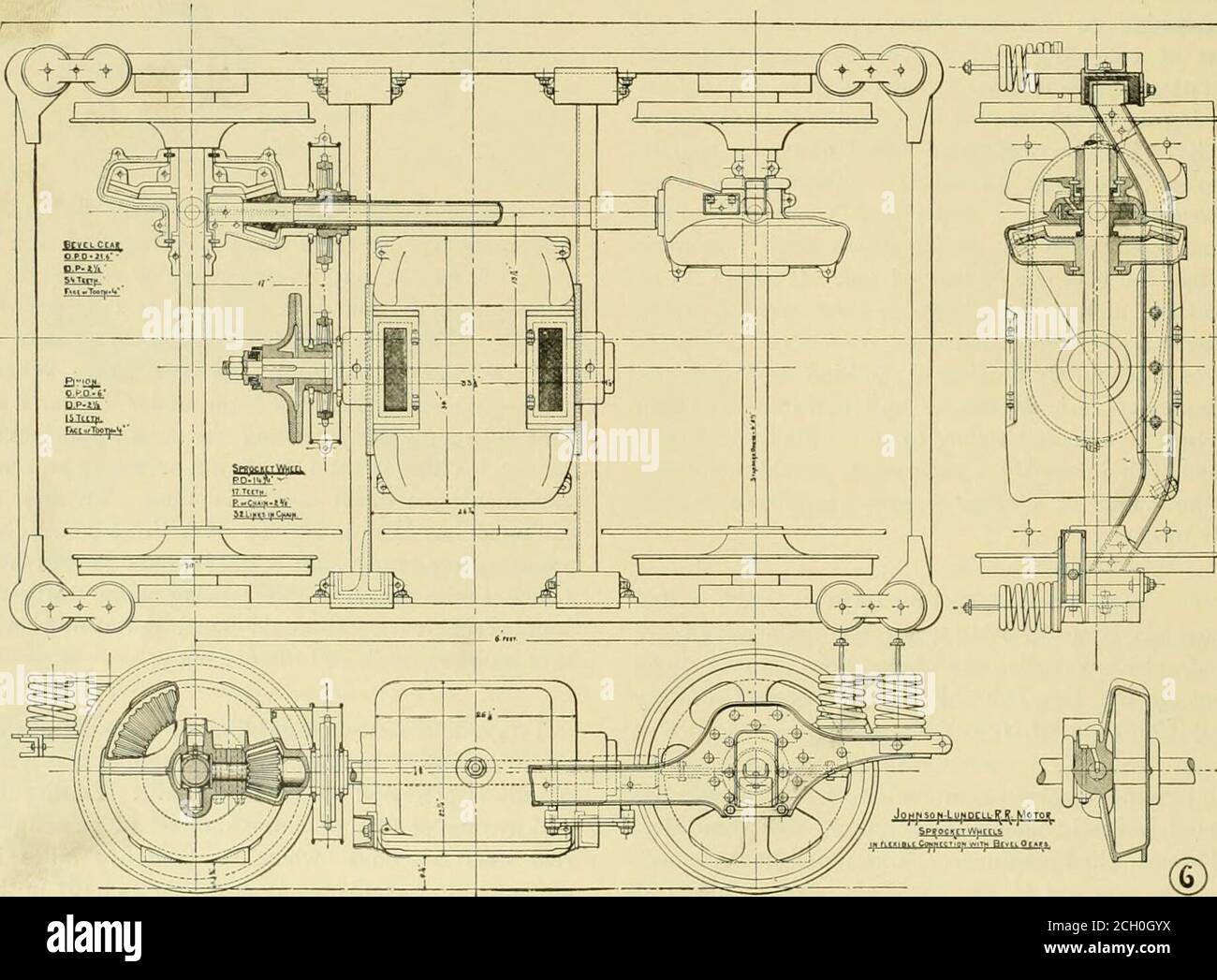 . The street railway review . a shaft carrying bevel gears by a ...