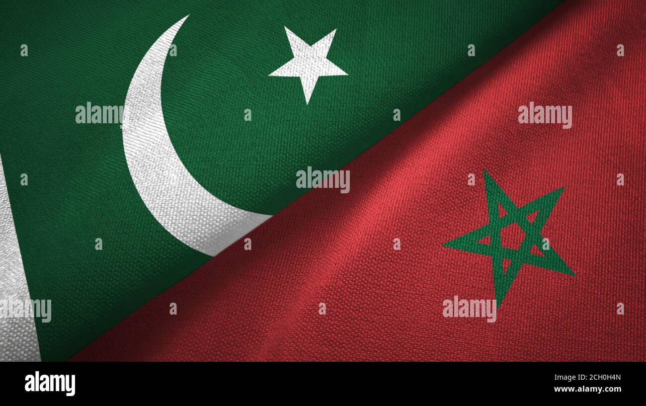 Morocco pakistan flag hi-res stock photography and images - Alamy