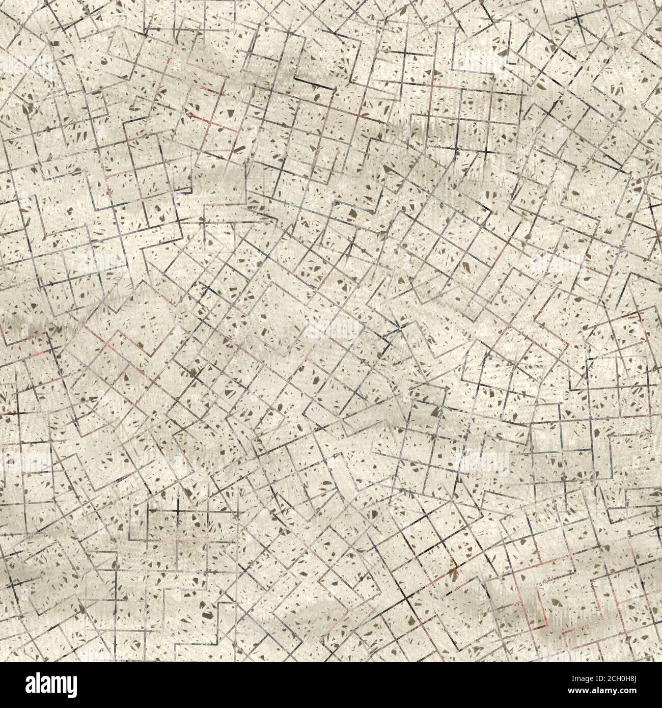 Chic formal grungy geo texture seamless pattern Stock Photo - Alamy