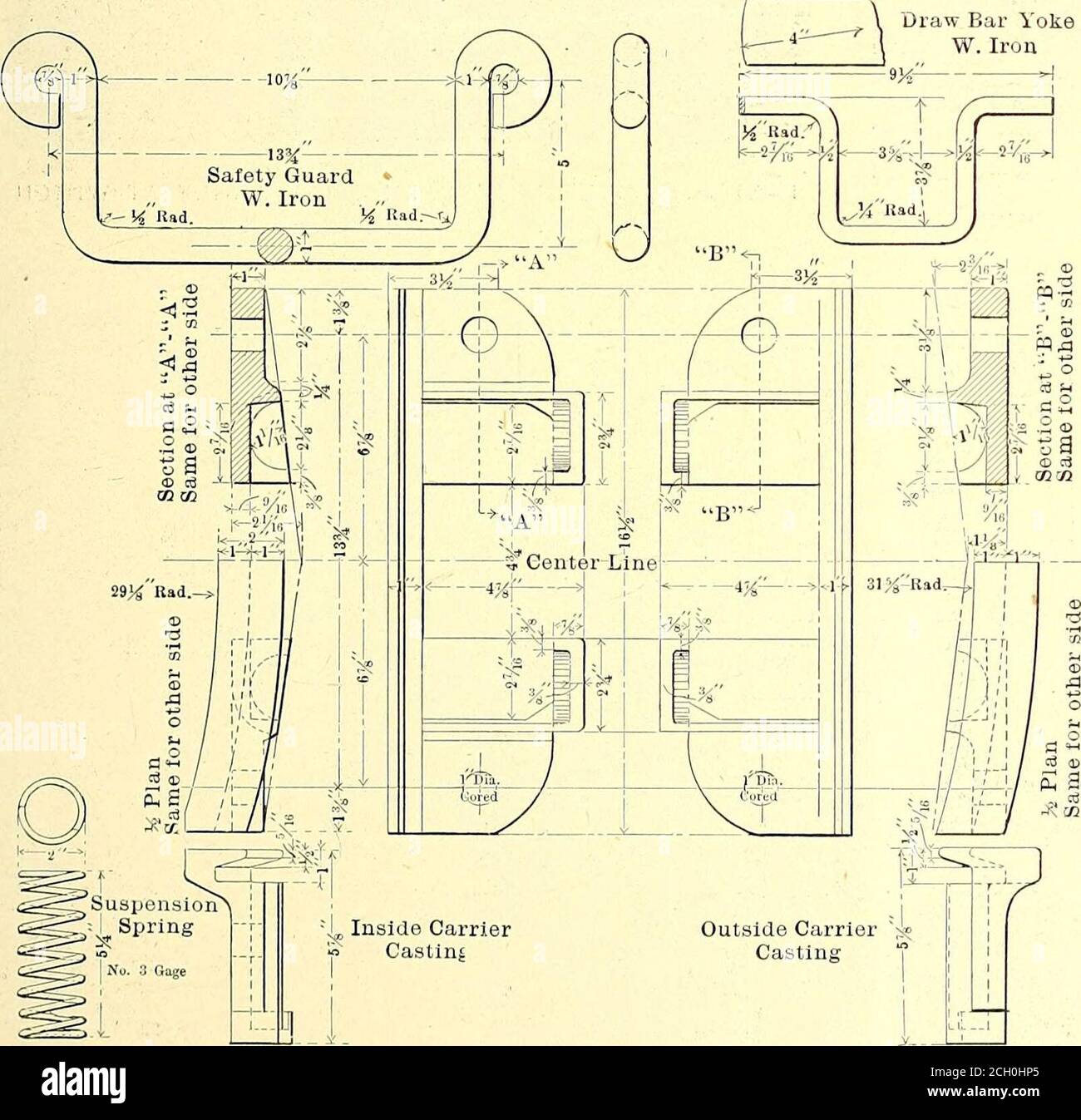 . The Street railway journal . - *^^?s&^«»**,.«i«^^ DRAW-BAR CARRIER ...
