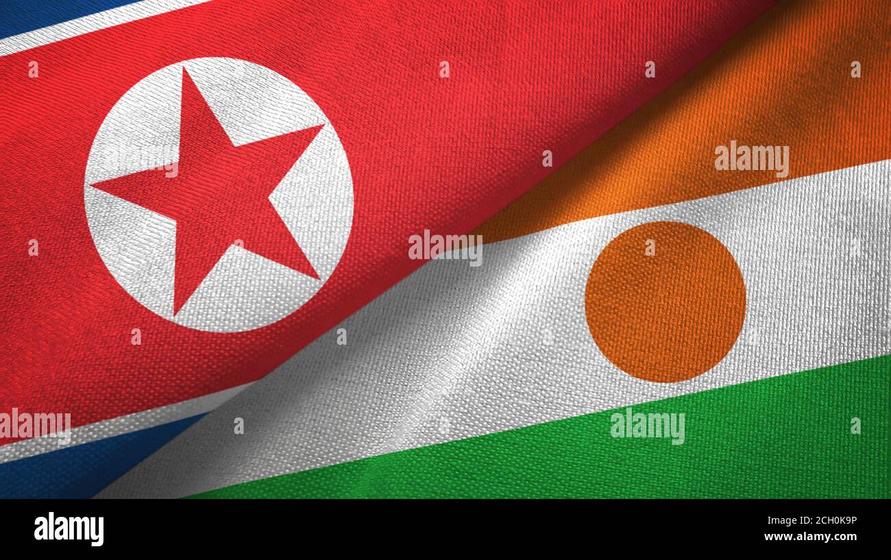 North korea niger flag hi-res stock photography and images - Alamy