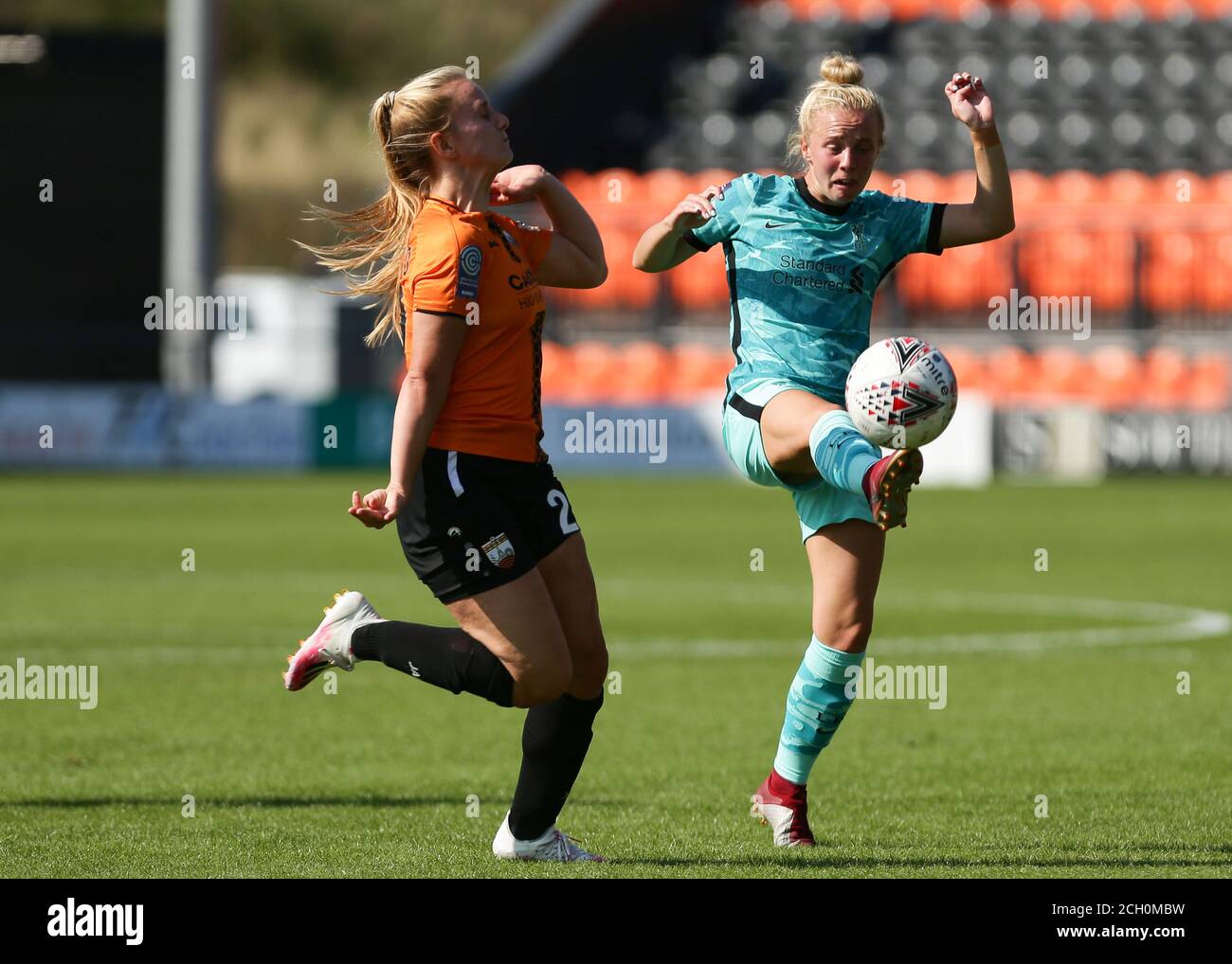 London, UK. 13th Sep, 2020. Rhiannon Roberts of Liverpool Women ...