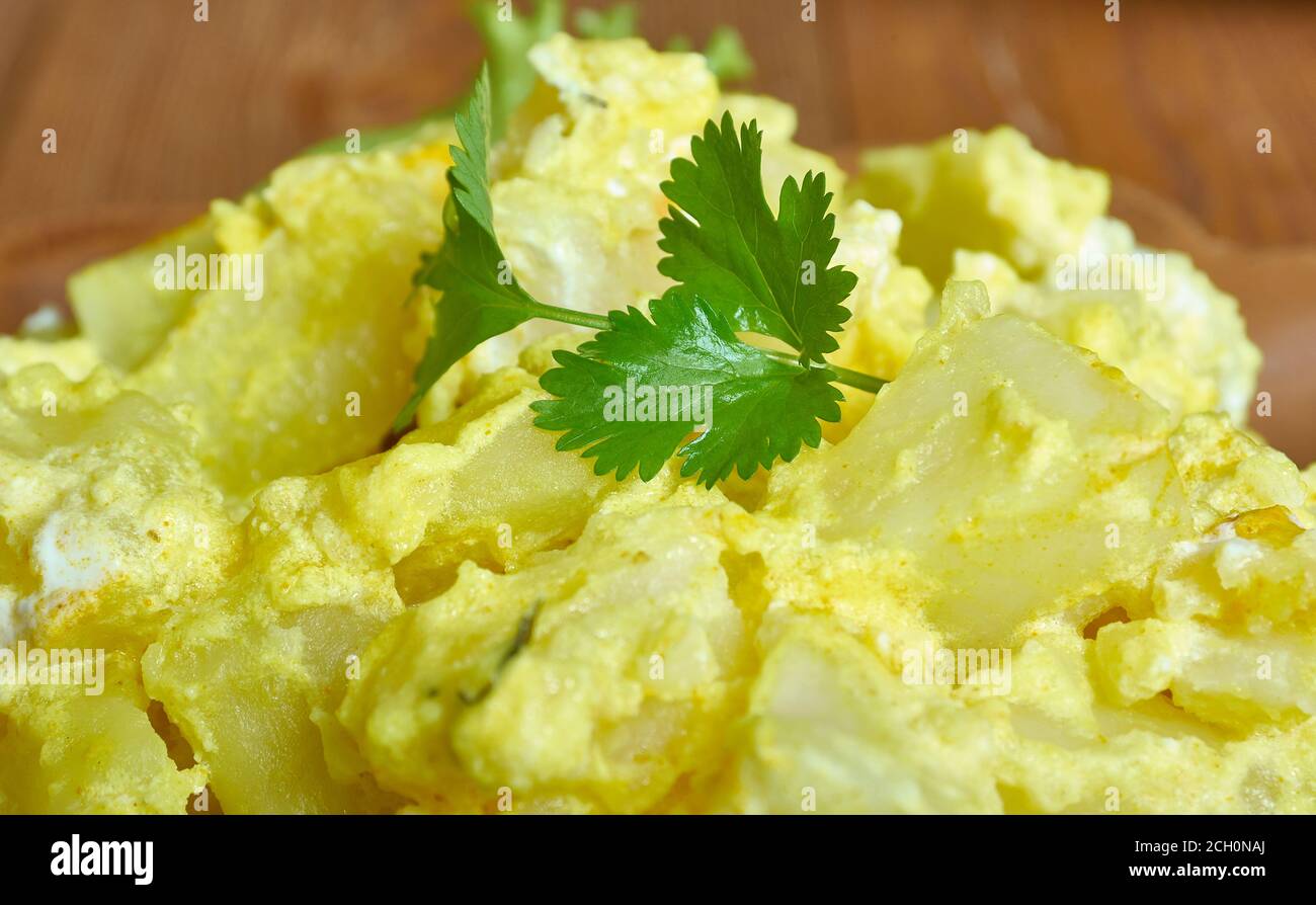 Denich Wot - Potato stew made in medium spicy curry and cumin sauce ...