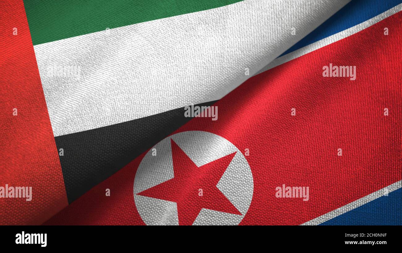 Emirates north korea flag hi-res stock photography and images - Alamy