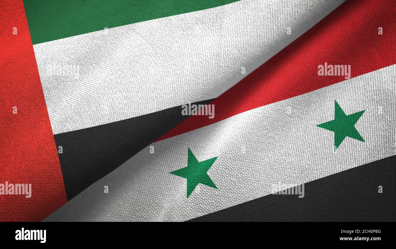 Syria united arab emirates flag hi-res stock photography and images - Alamy