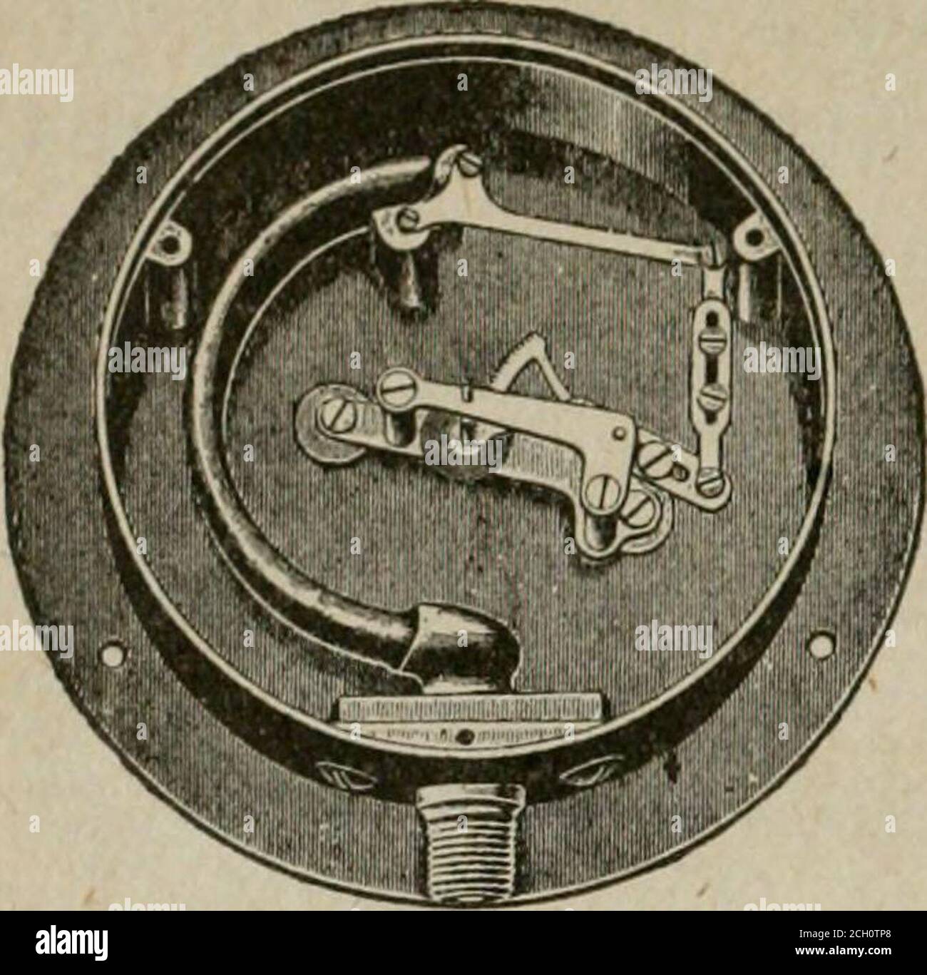 . Science of railways . Fig. 8. Fig, Crosby Locomotive Pressure Gauge ...