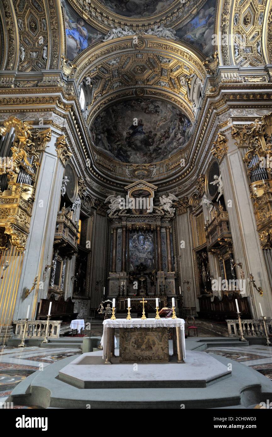 Italy, Rome, church of Santa Maria in Vallicella (Chiesa Nuova ...