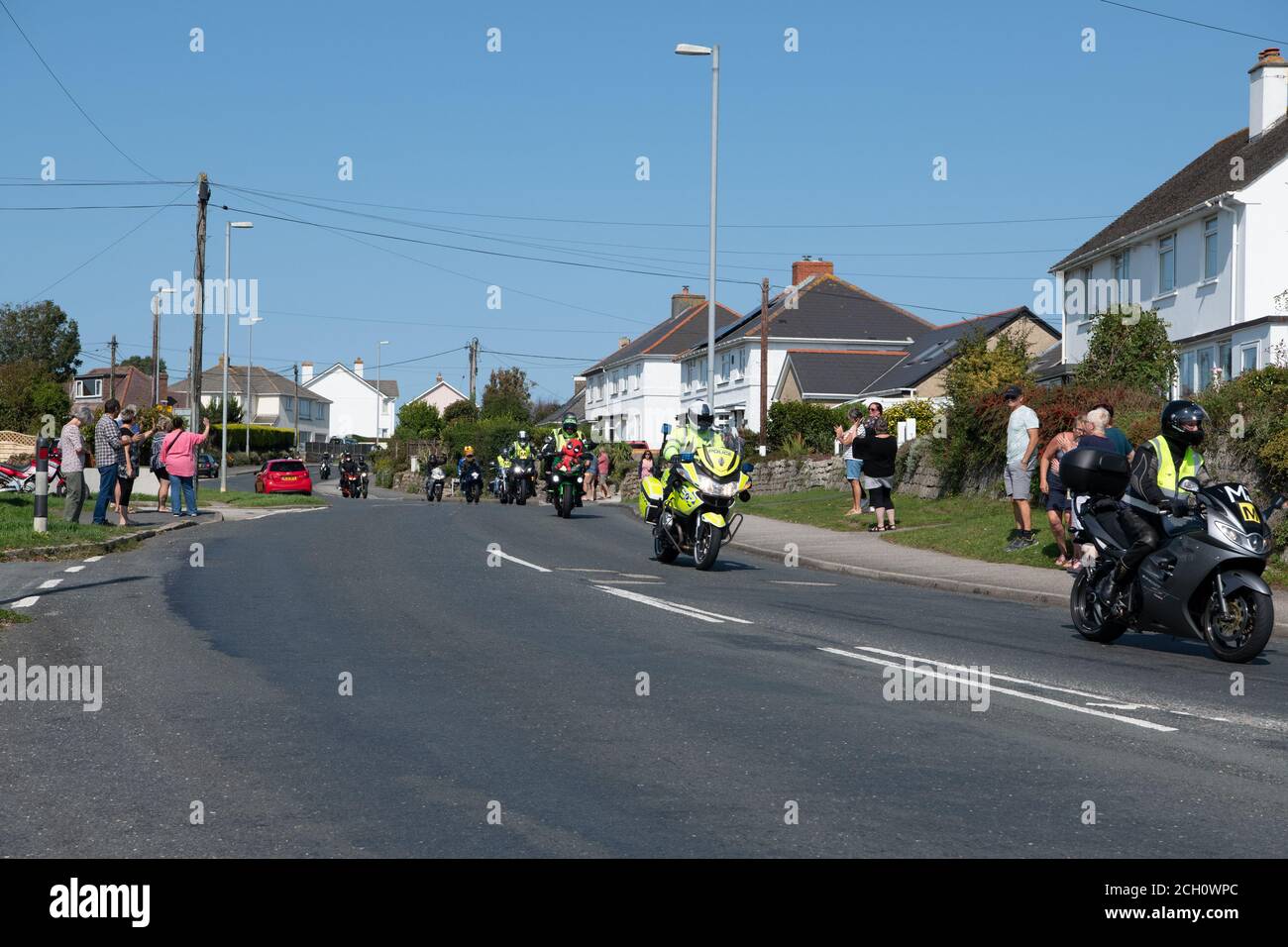 Cornwall blood bikes hi-res stock photography and images - Alamy