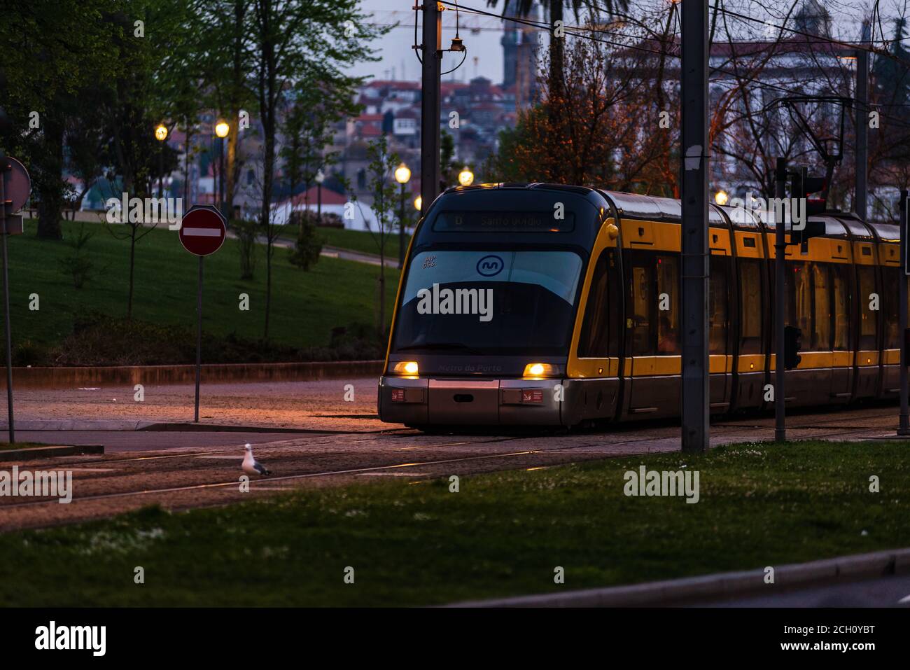 Ground level modern light rail hi-res stock photography and images - Alamy