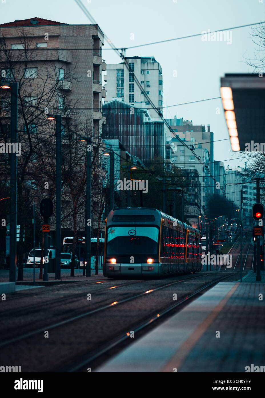 Metro do porto light rail system hi-res stock photography and images ...