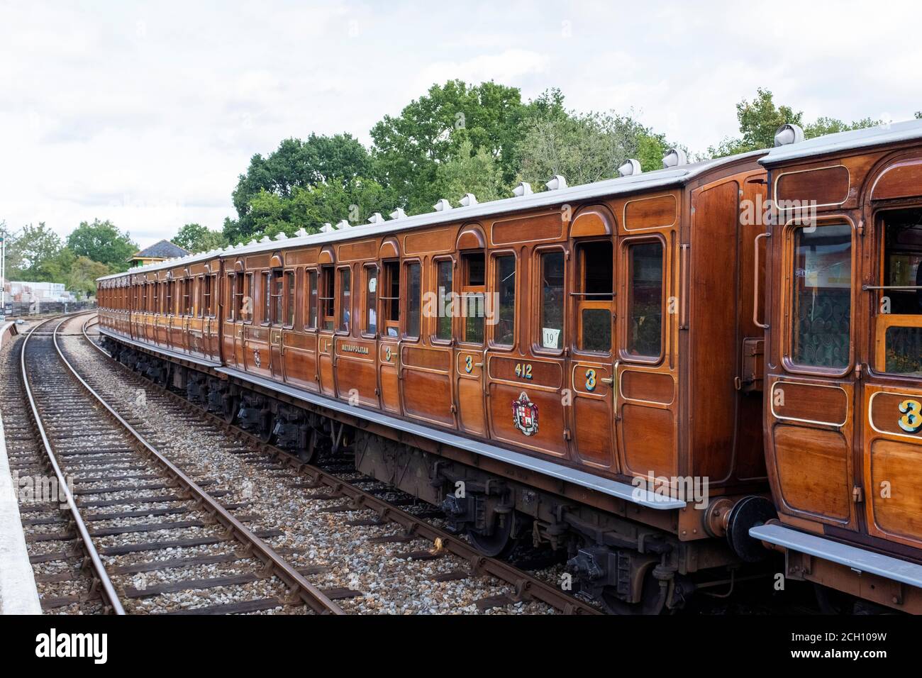 Rolling Stock and engines of the Bluebell railway, Sussex, England ...