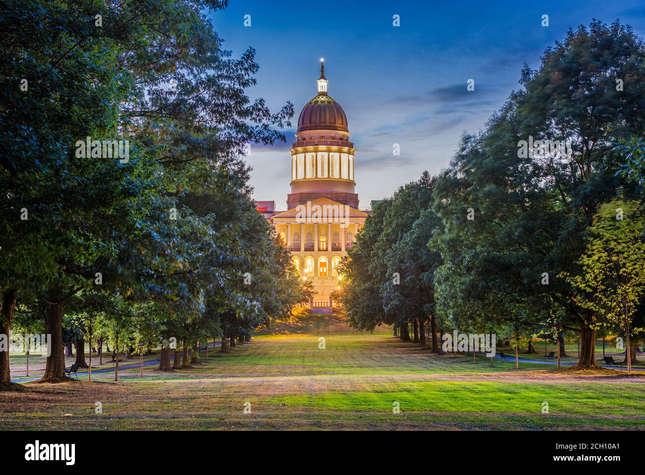 The Maine State House in Augusta, Maine, USA Stock Photo - Alamy