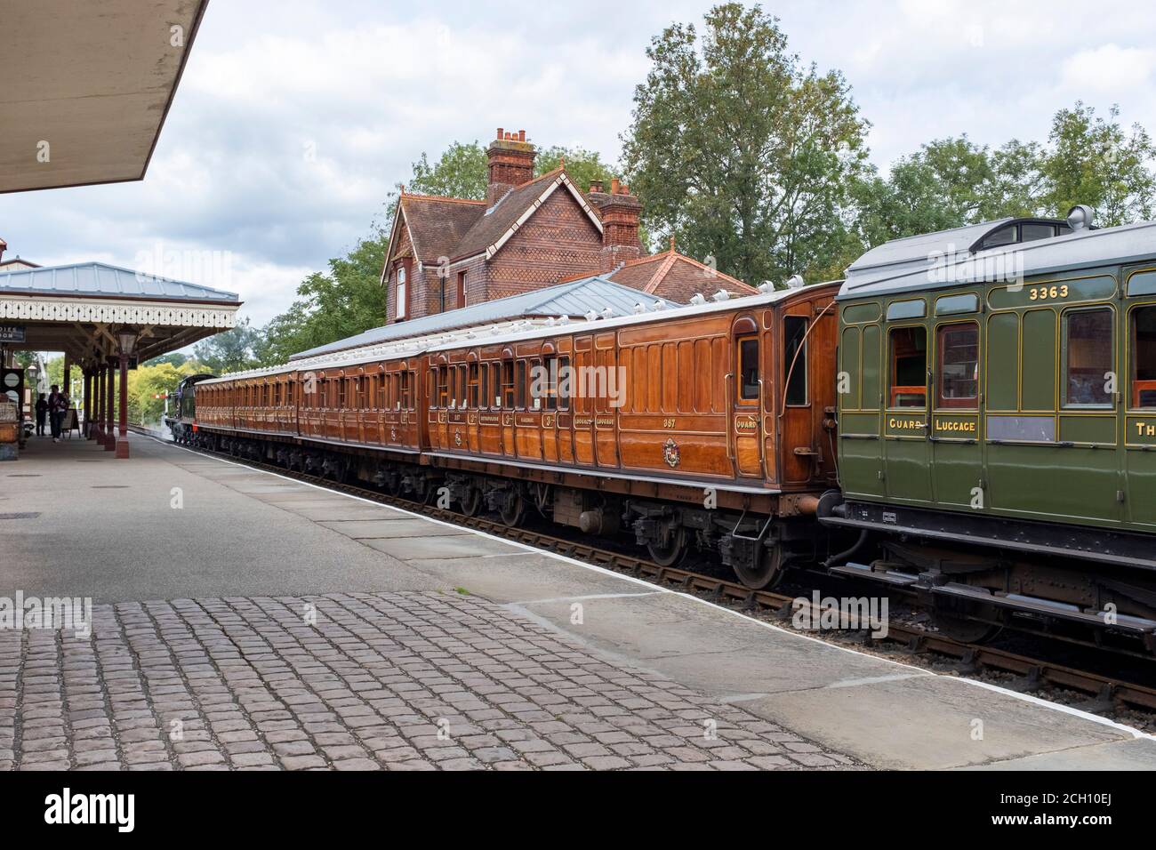 Rolling Stock and engines of the Bluebell railway, Sussex, England ...