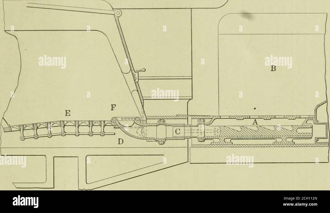 Exhaust mechanism for locomotives hi-res stock photography and images ...