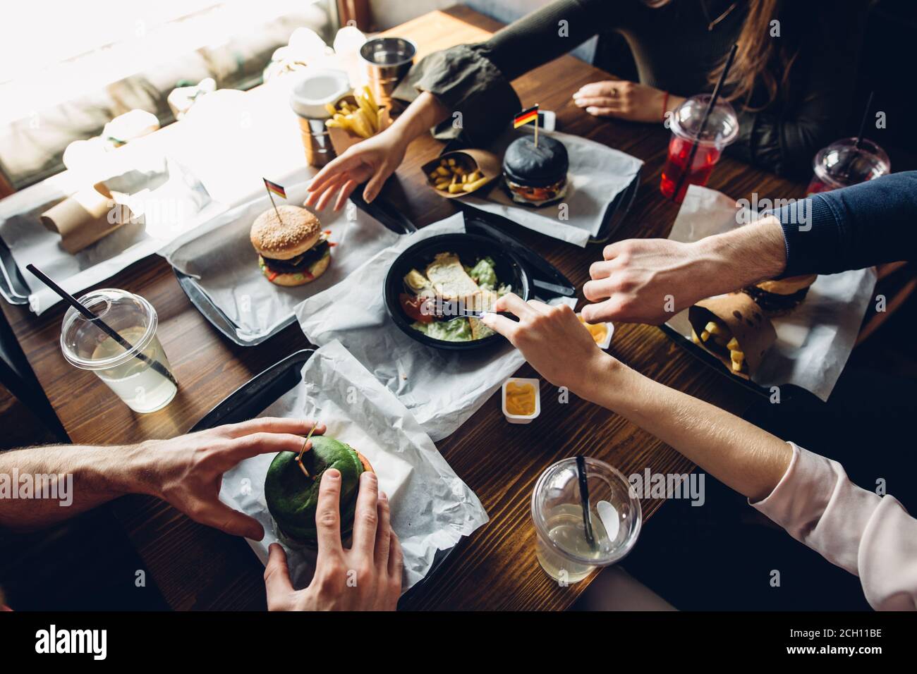 Human sandwich board hi-res stock photography and images - Alamy