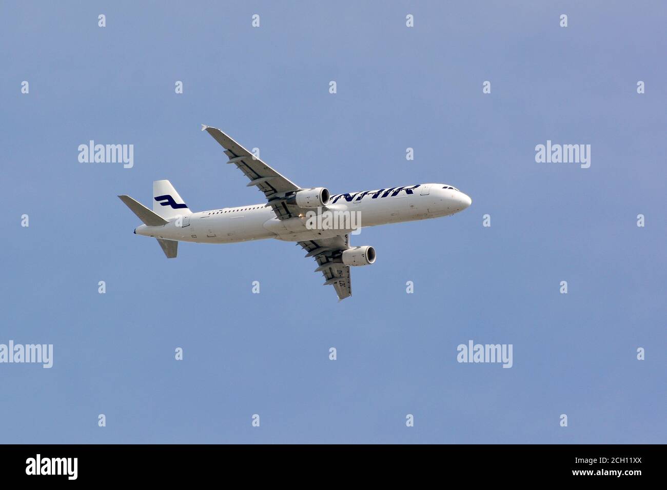 Finnair (is the flag carrier and largest airline of Finland), Airbus ...