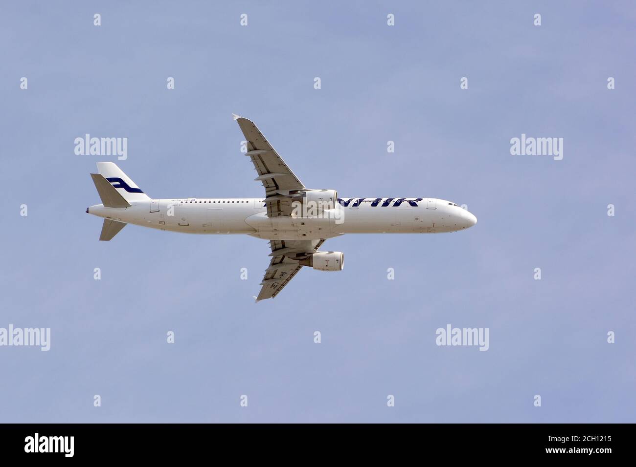 Finnair (is the flag carrier and largest airline of Finland), Airbus ...