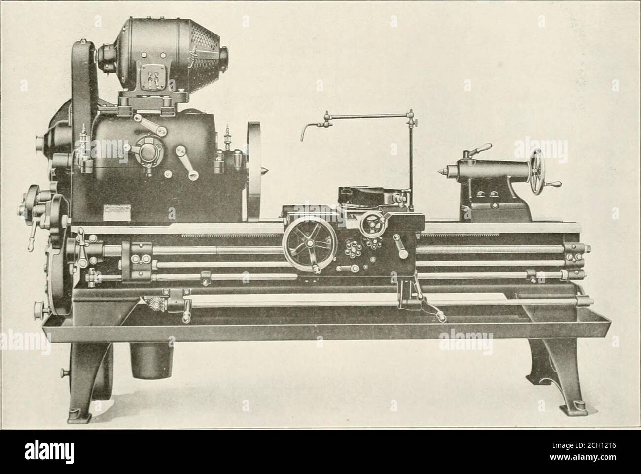 . Railway mechanical engineer . MOTOR DRIVEN GEARED HEAD LATHE A motor ...