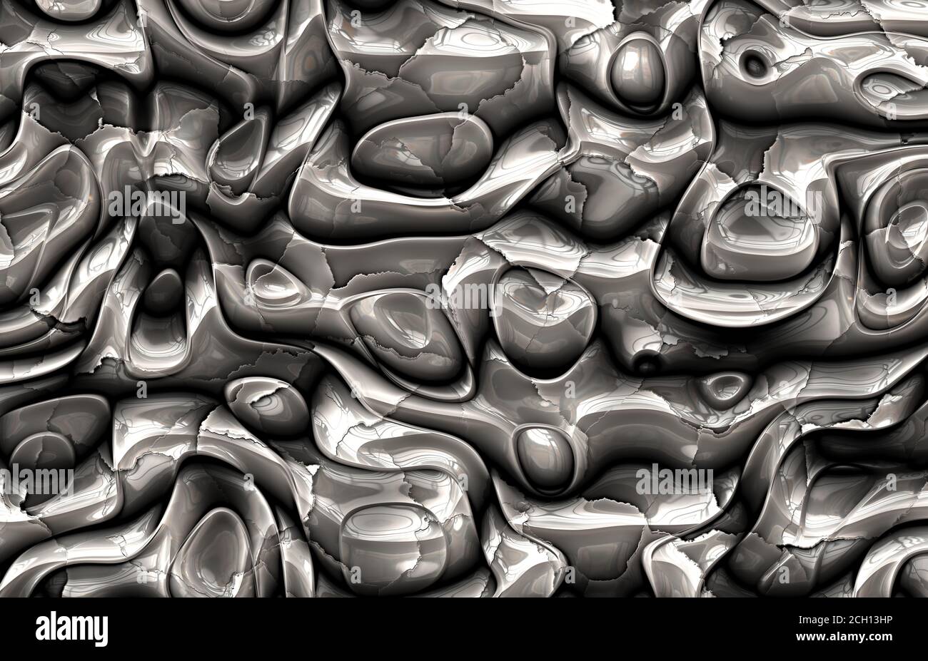 abstract plastic distressed sculpture art Stock Photo - Alamy