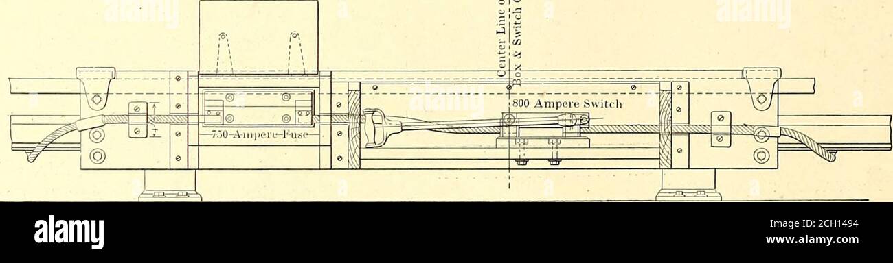 . The Street railway journal . Plan with Switch Box Cover Swung Up ...