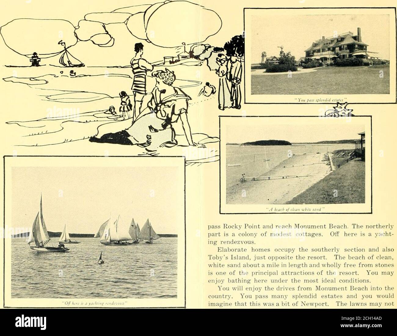 . Buzzards Bay, Mass . to the mouth of Monument river, on the banks of ...