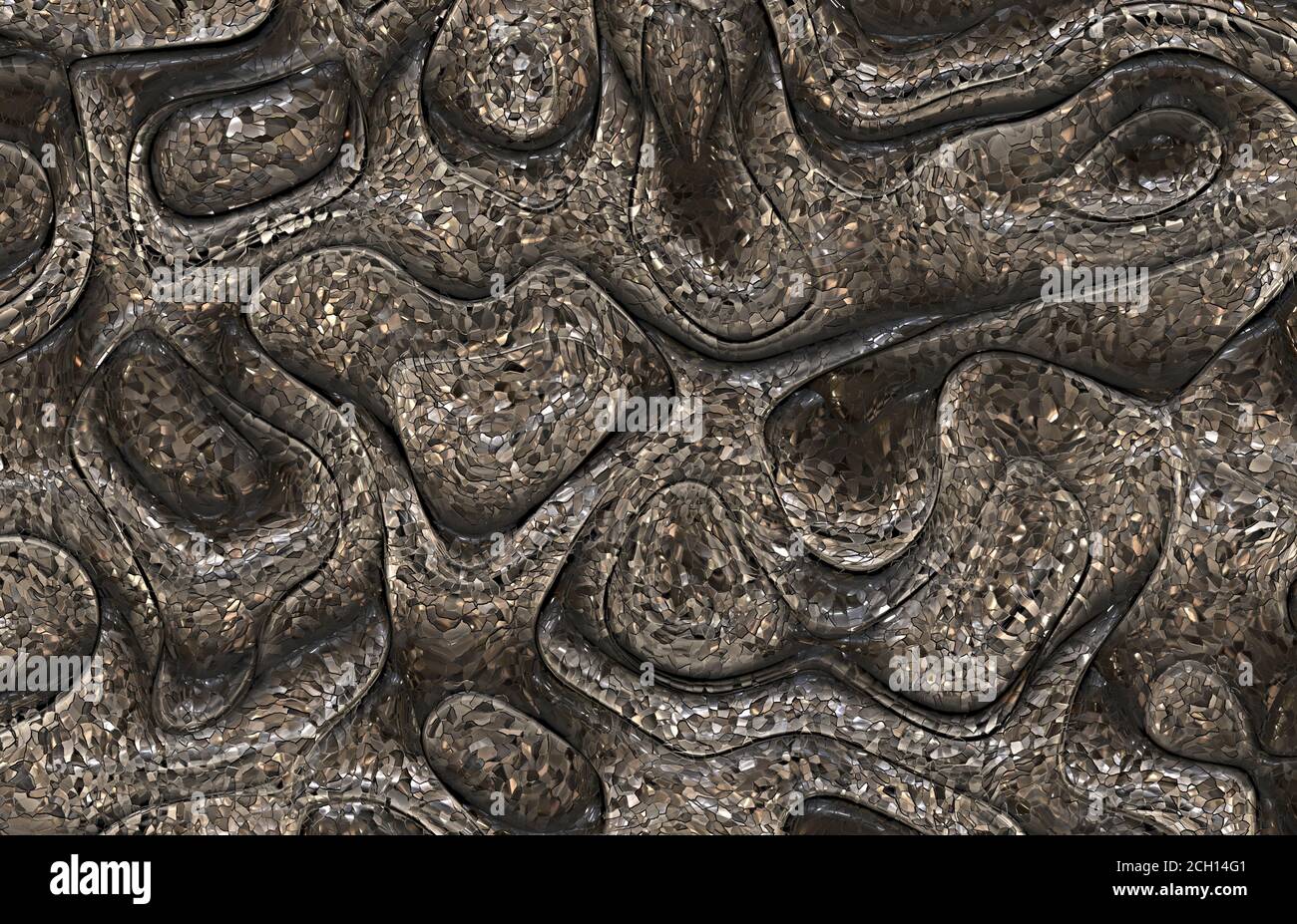 abstract plastic distressed sculpture art Stock Photo - Alamy