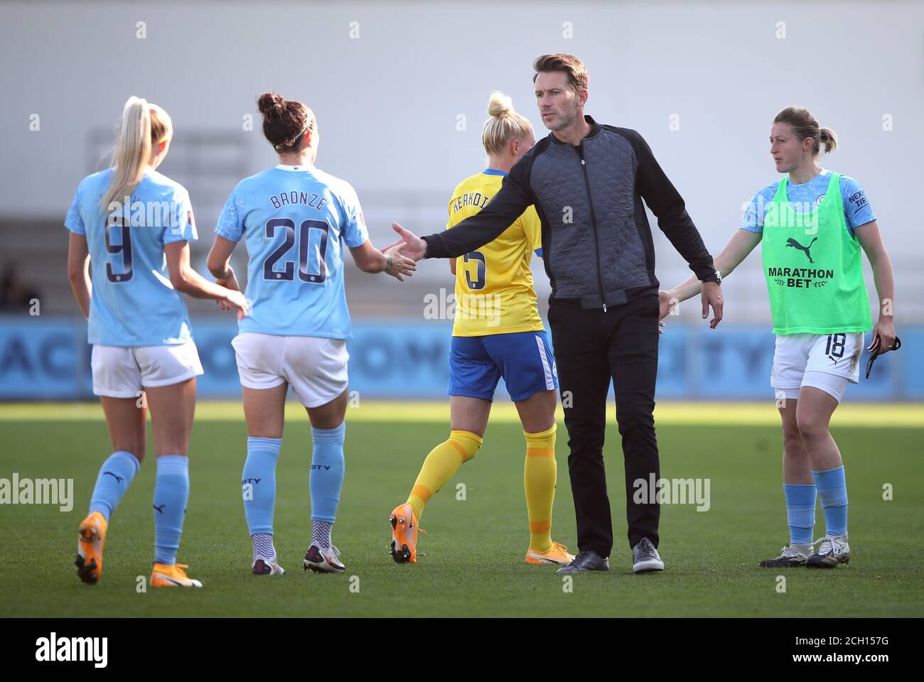 Chloe kelly ellen white manchester city hi-res stock photography and ...