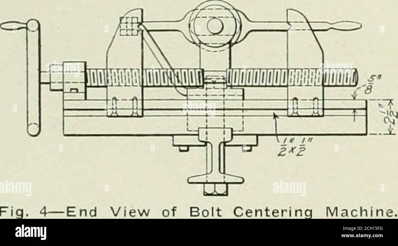 . American engineer . 4 Hole Guide Pins Fig. 1—Flue Swedging Machine ...