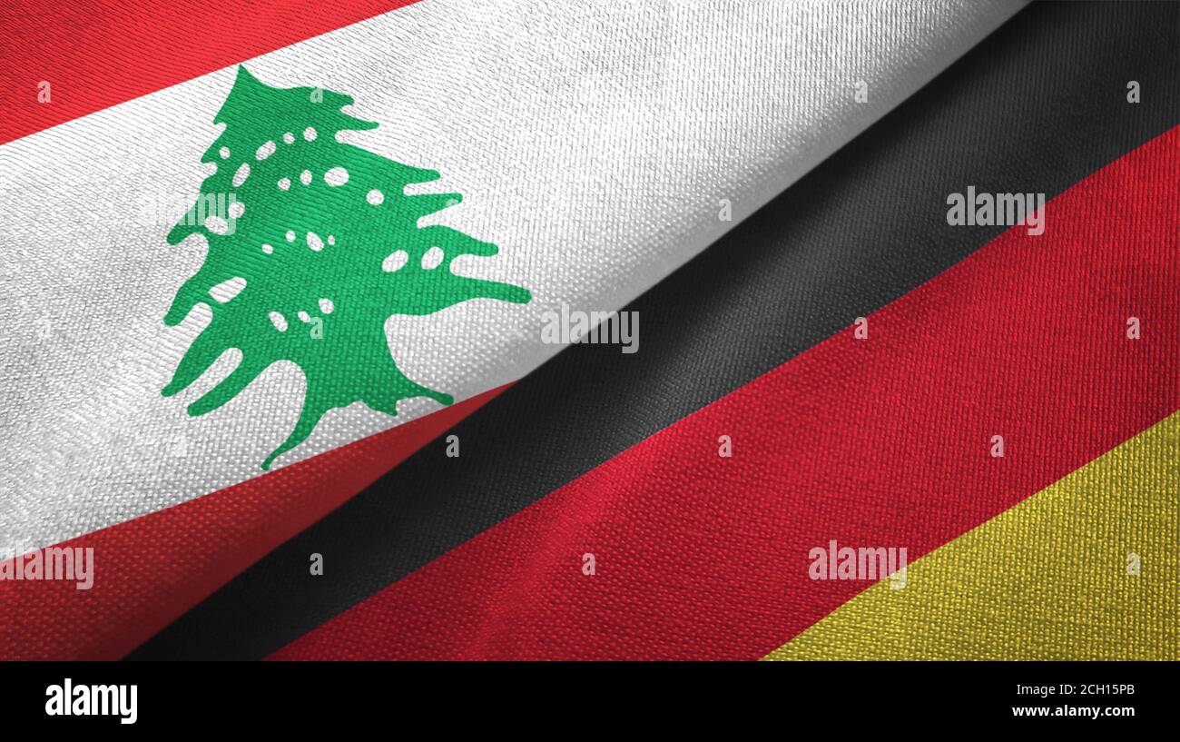 Lebanon germany flag hi-res stock photography and images - Alamy